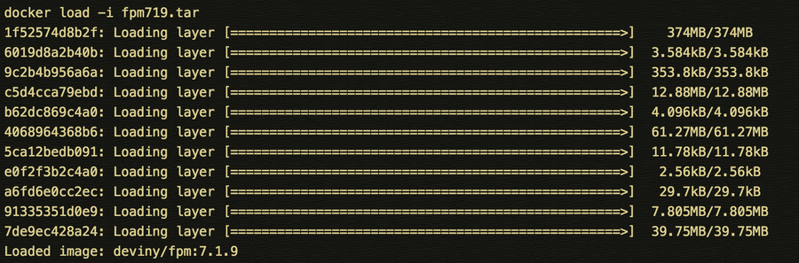 Docker image的封存及取回